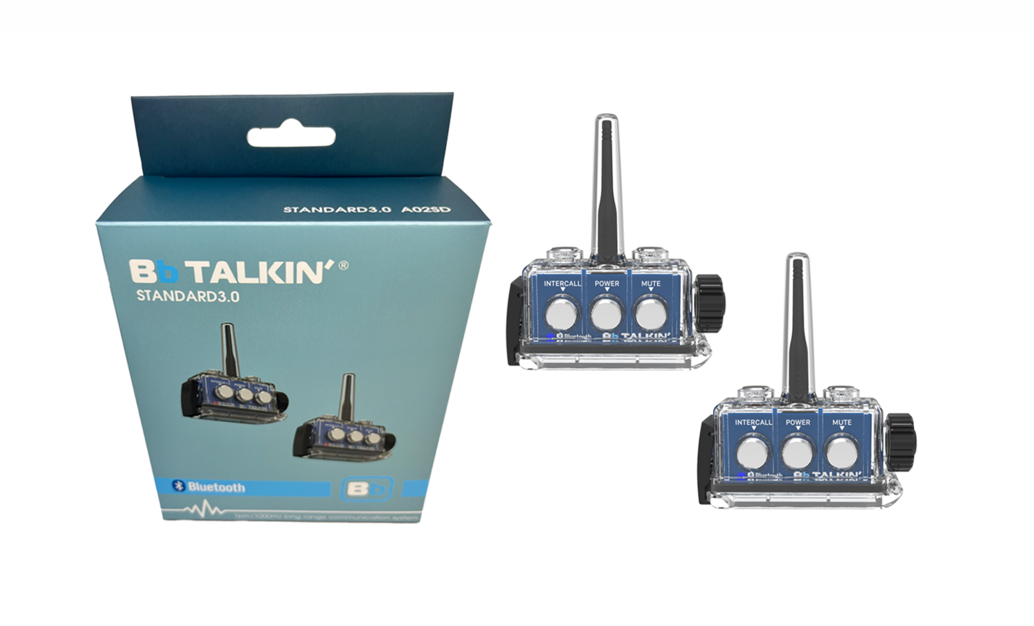 2-way Communication Package BBTalkin 2-Way Waterproof Communication ...